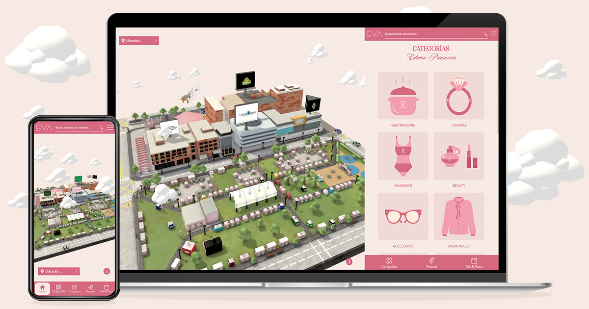 Mapa Feria Eva: Bogotá